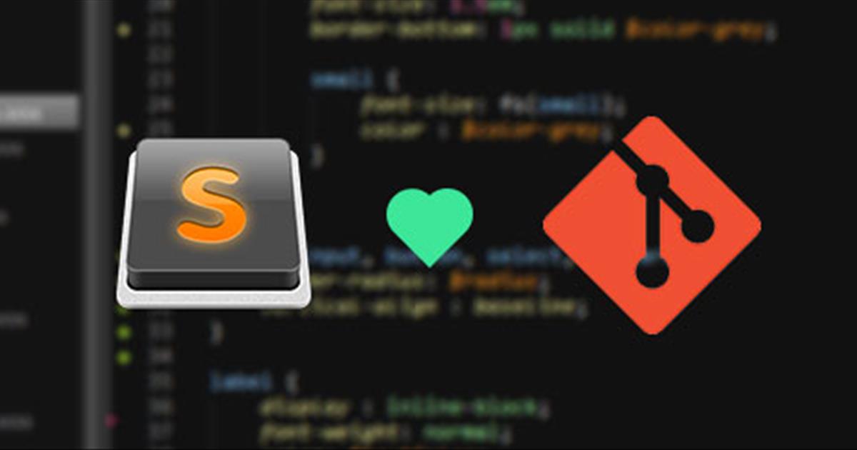 Git y Sublime Text, la pareja perfecta | Datapeaker
