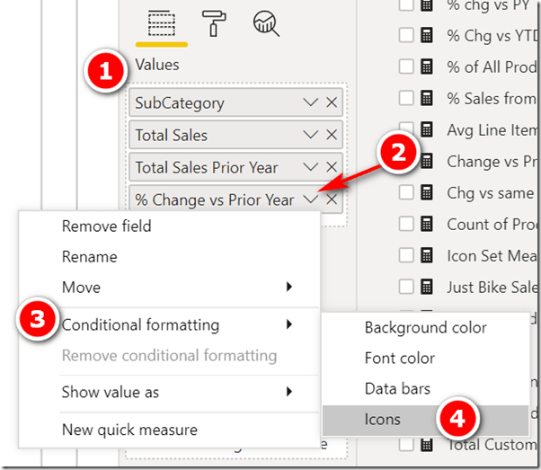 Bedingte Formatierung Mit Symbolen In Power BI Datenlautsprecher